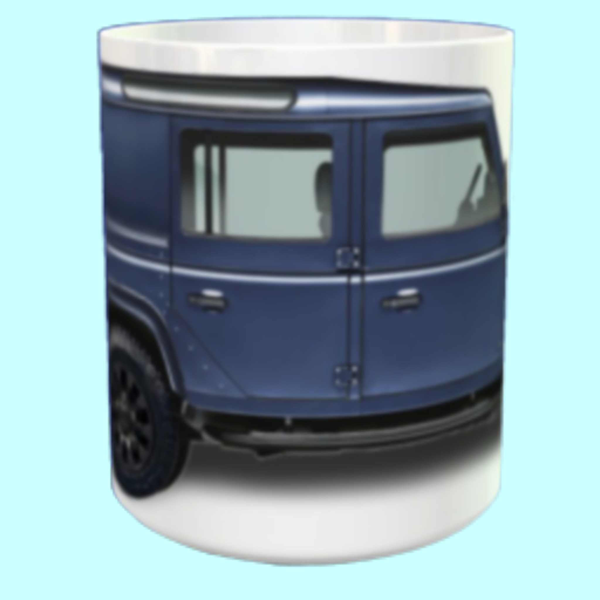 Land Rover Defender 110 Utility Mug Oslo Blue – Pitstopbits